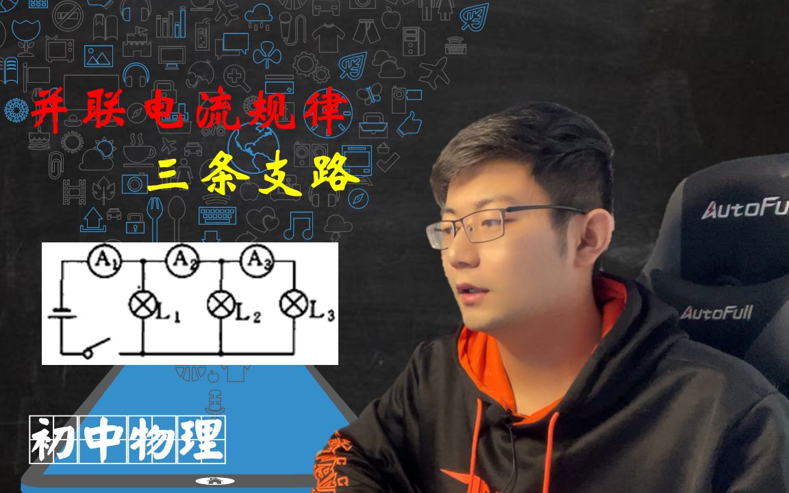 (下)3条支路判断3个电流表关系,这个方法能拯救你,快来学习