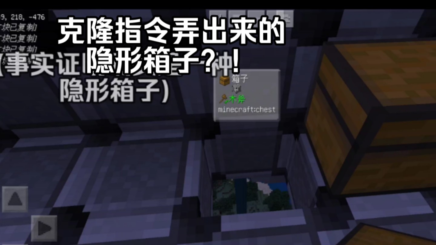 [全网首发(不确定)]用克隆指令变的隐形箱子?!_单机游戏热门视频