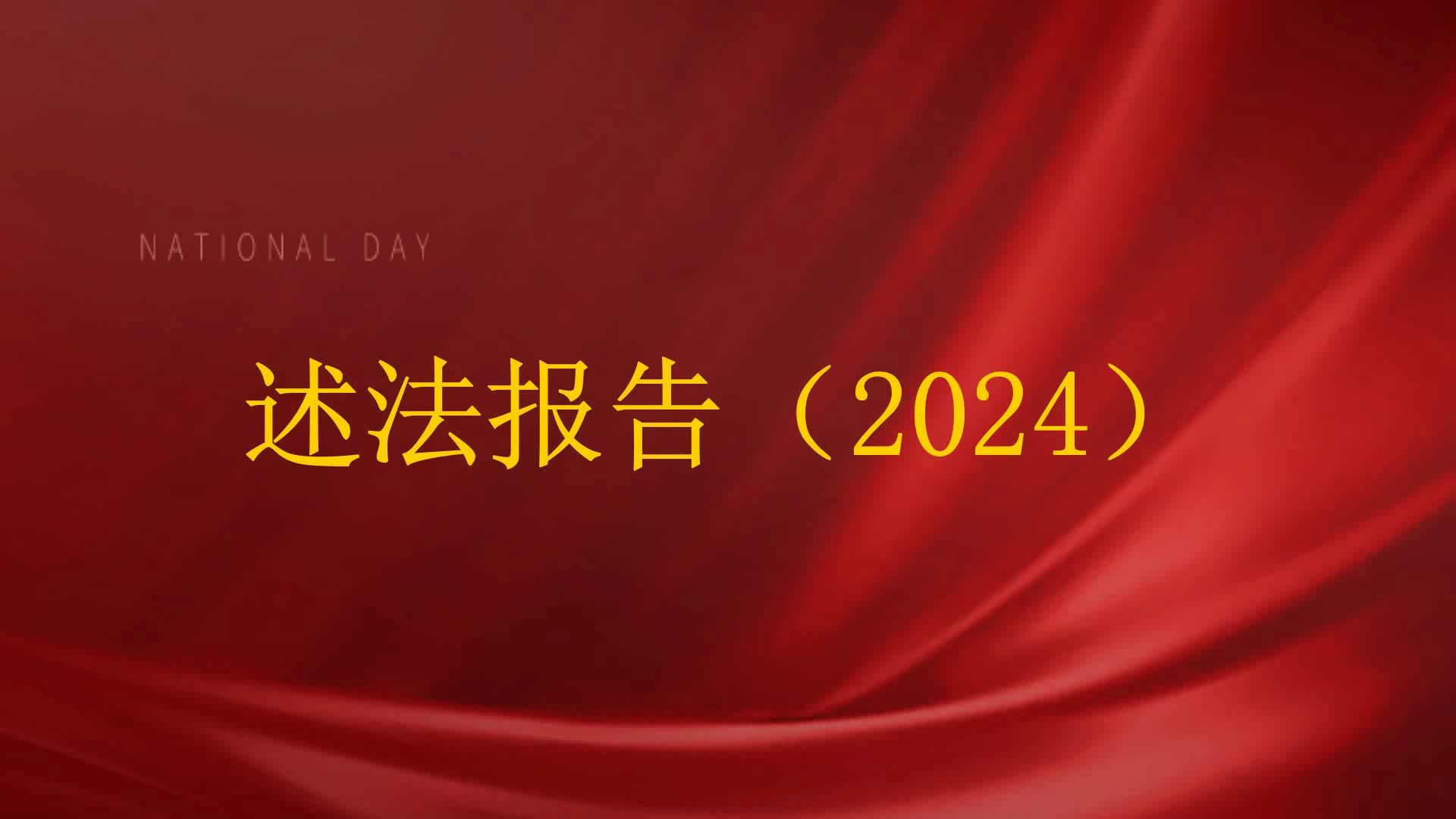 述法报告(2024)