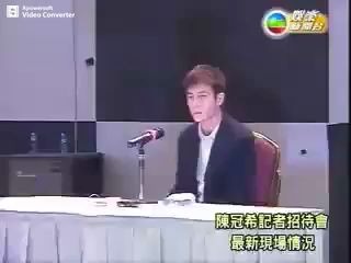 英文口语练习 TVB 陳冠希記者招待會 (TVB Channel) 现场直播 带英文...