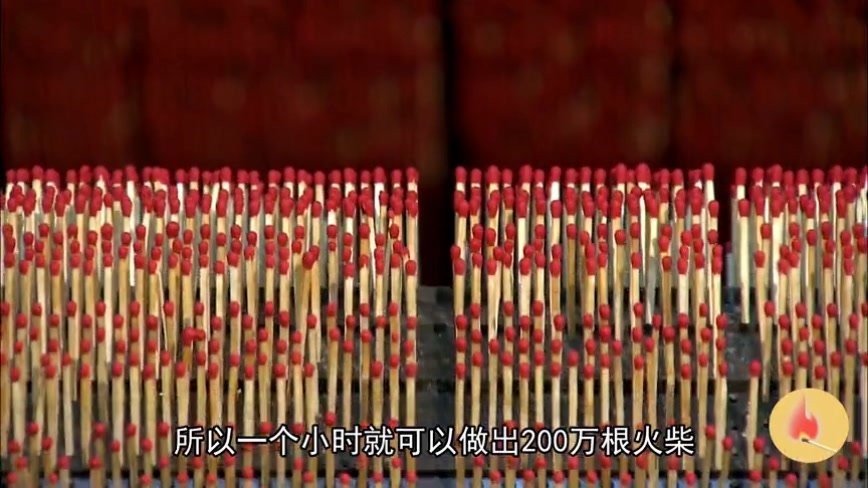 2分钟告诉你火柴是如何制造的