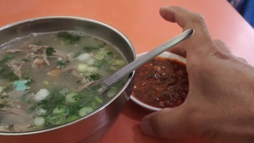 朝鲜族狗肉汤饭,长白县美食篇