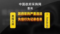 中国政府采购网查询政府采购严重违法失信行为记录