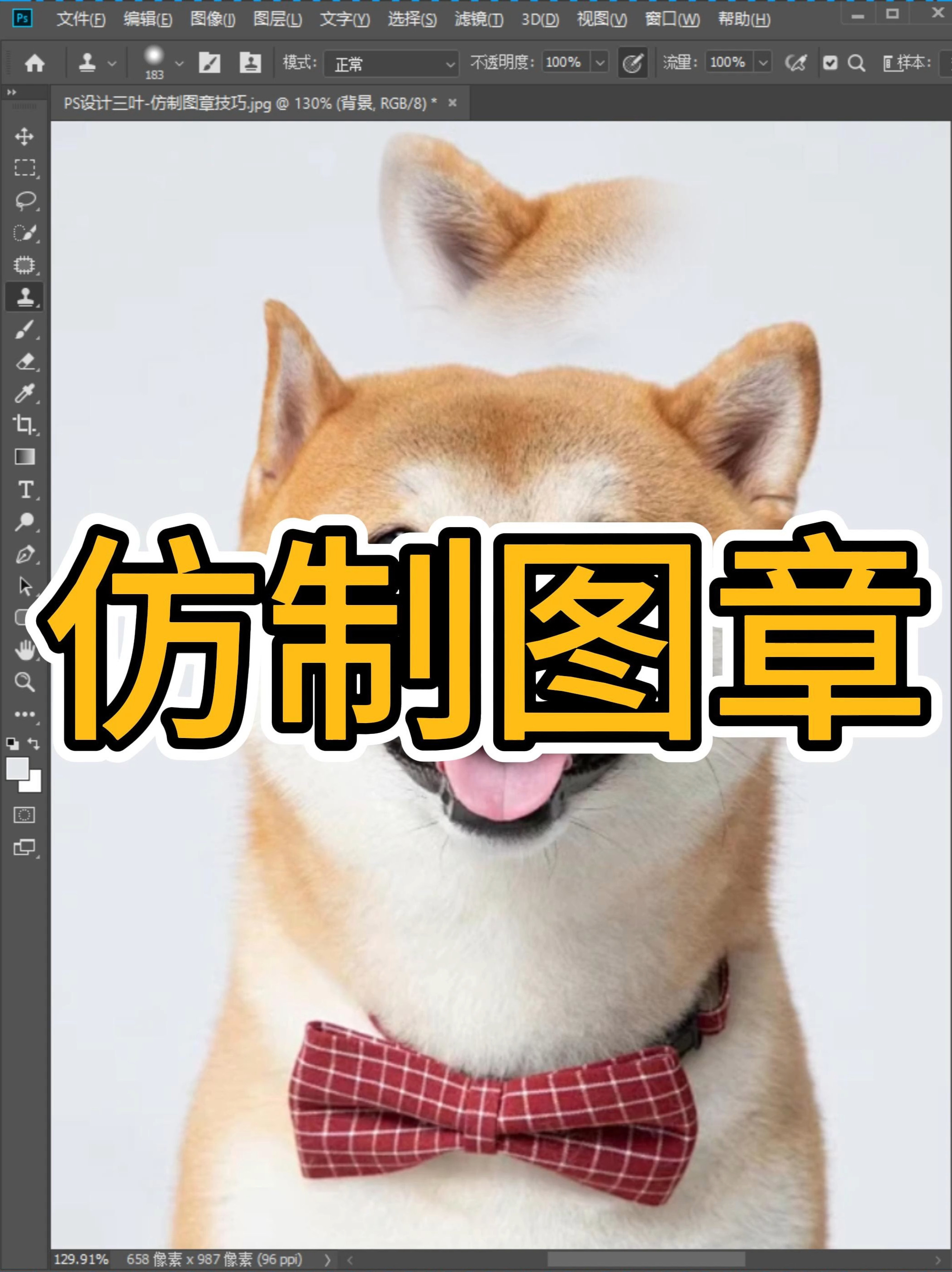 PS教程教你仿制图章技巧 (2)