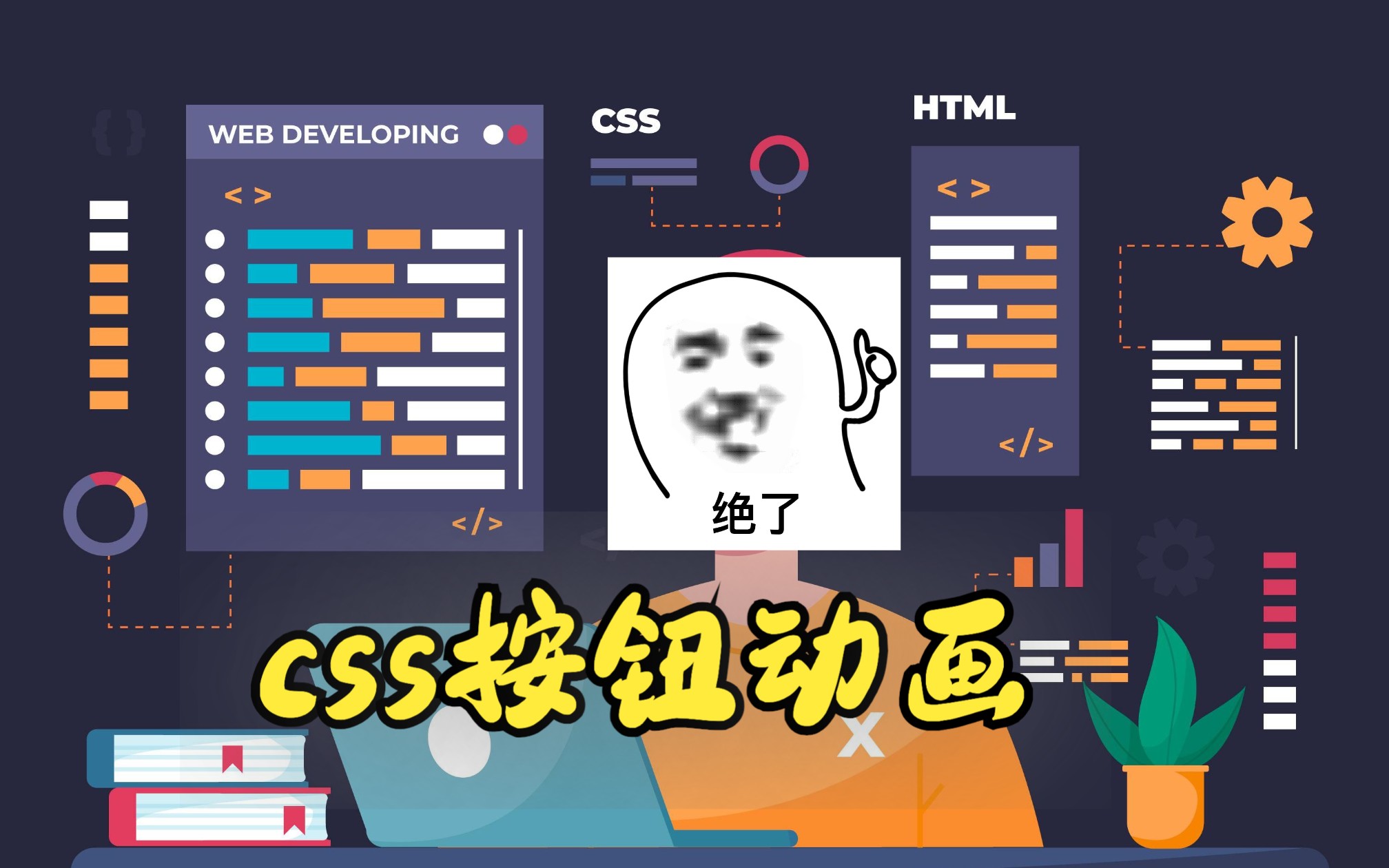 css实现按钮动画