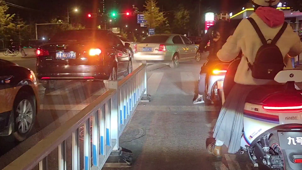 小米九号电动车骑行记录往返全程60公里九号e200p e125 e100骑行记录