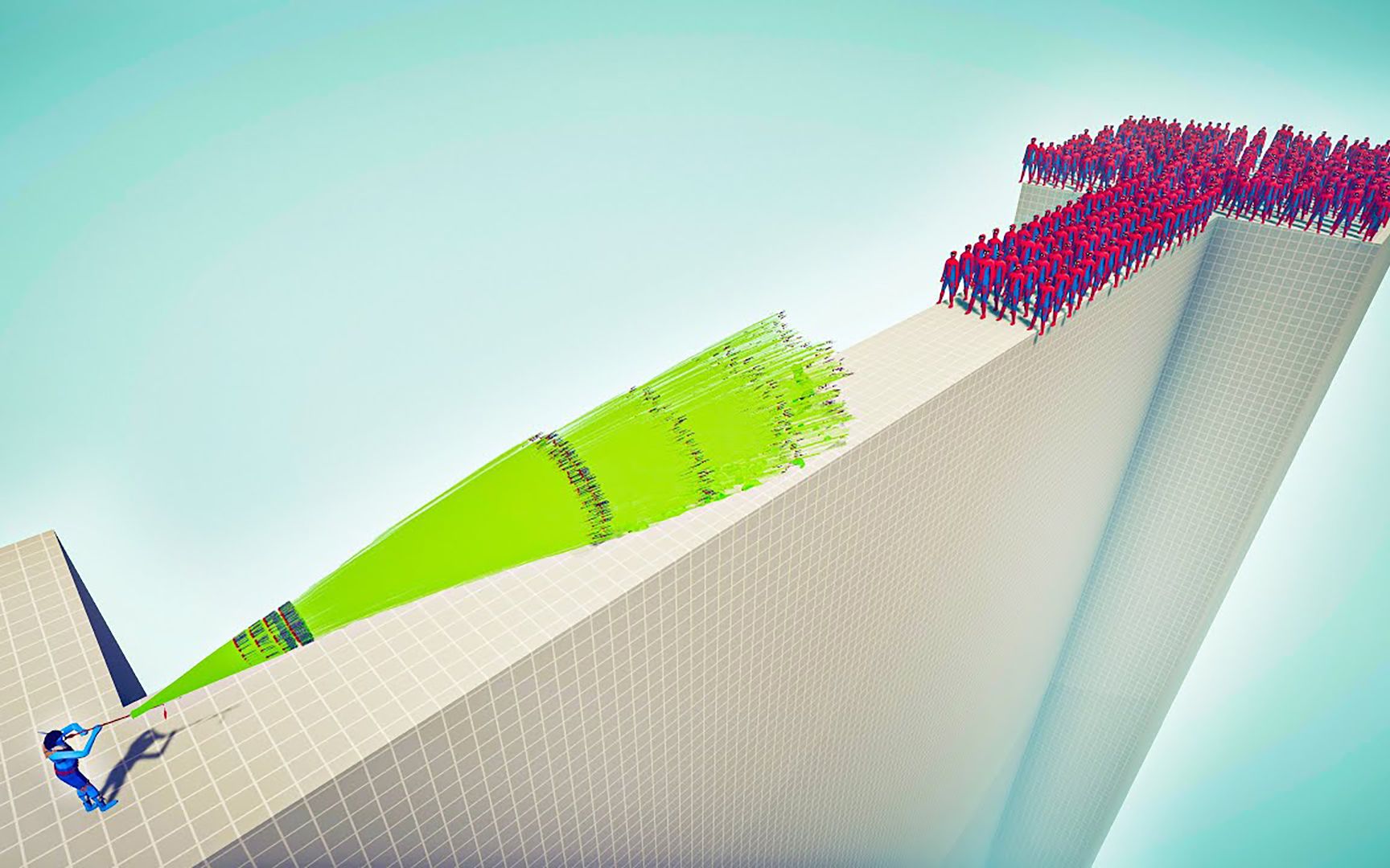 全面战争模拟器:蜘蛛侠军团 vs 超级射手_哔哩哔哩bilibili_全面战争...