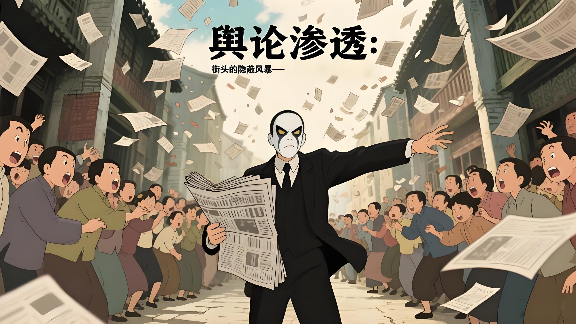 【日本情报员视角】亲历各个时期的对华舆论渗透