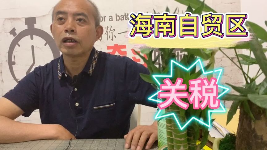 开放海南自贸区的前提是什么?大叔举例拓展关税知识