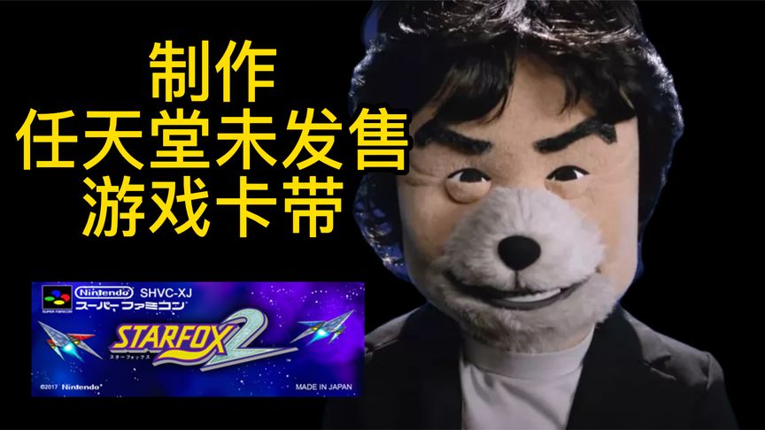 我做了任天堂放弃发售的游戏卡带。