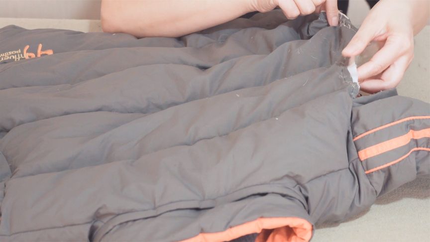 羽绒服太薄?美女教你手动加厚,学会再也不怕冷