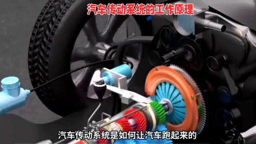 汽车传动系统的工作原理