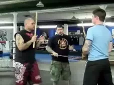 短棍近身棍法