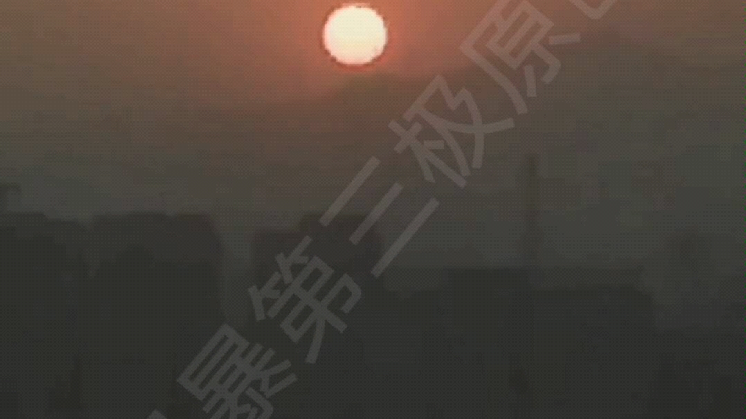 5分钟日落的全过程,浓缩成15秒