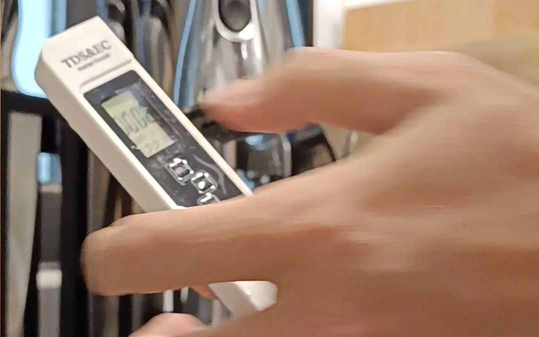 关于净水机对自来水TDS影响的小实验