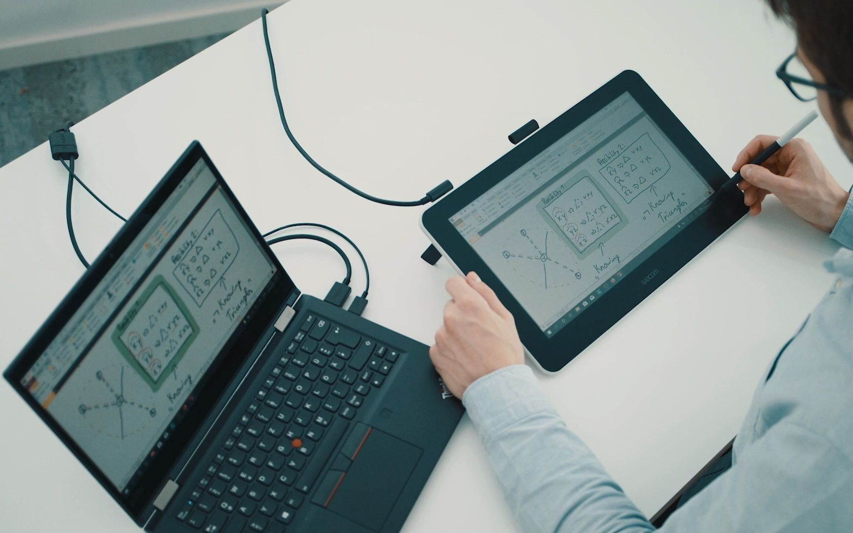 【快速入门指南 | Wacom One】3.设置屏幕显示