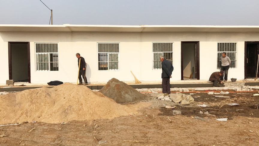 农村新型水泥房,不用一块砖就能建成,猜猜多少钱一间