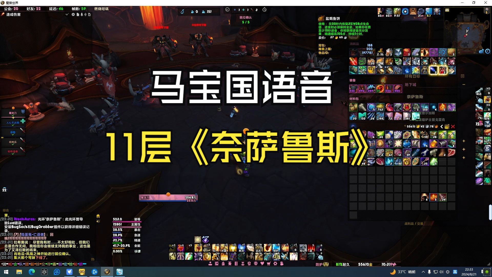 魔兽世界 防骑马保国语音包WA(奈萨鲁斯11)