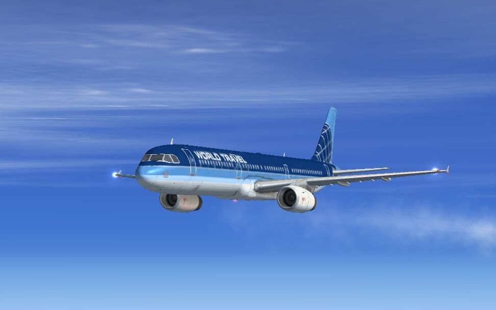 【27】FSX航线飞行:World Travel 航空A321上海浦东——香港国际