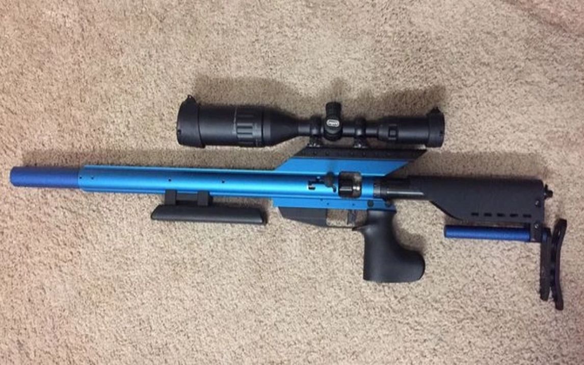 3Dmax枪械建模:气步枪模型制作