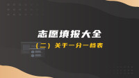 河北专接本一分一档表全解读