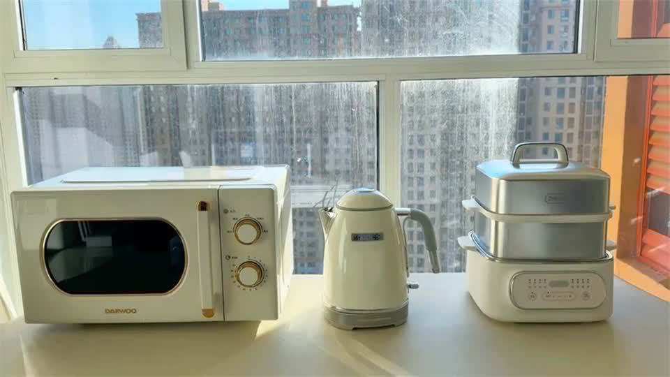 开箱:3款厨房电器,超高颜值烧水壶