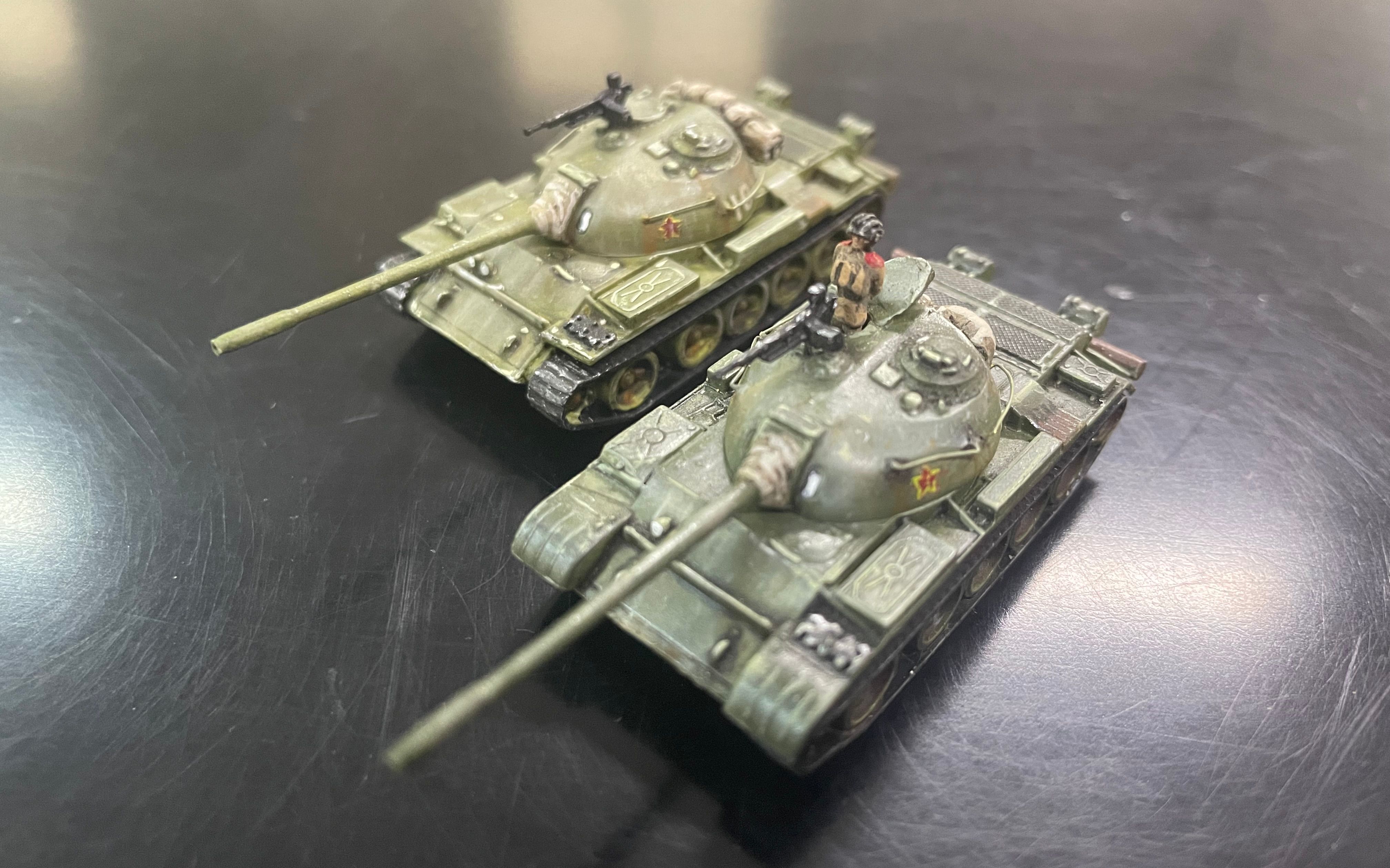 1/144 比例 59式坦克模型