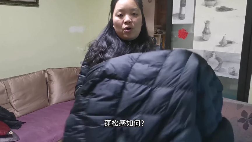 燕子用三步快速让羽绒服变得蓬松,可以一试
