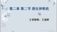 第二章 第二节消化和吸收