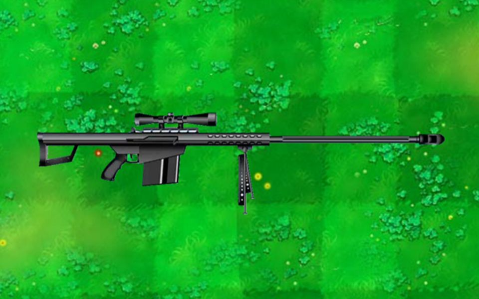 自制植物——巴雷特M82A1狙击步枪