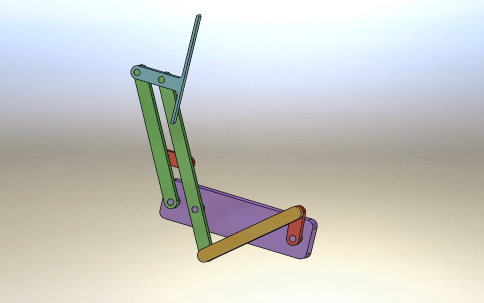 solidworks雨刷机构建模+动画