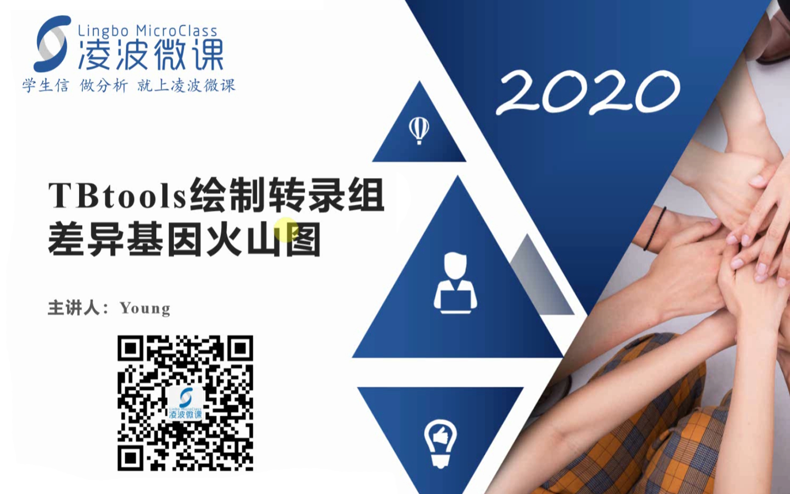 凌波微课-tbtools绘制火山图