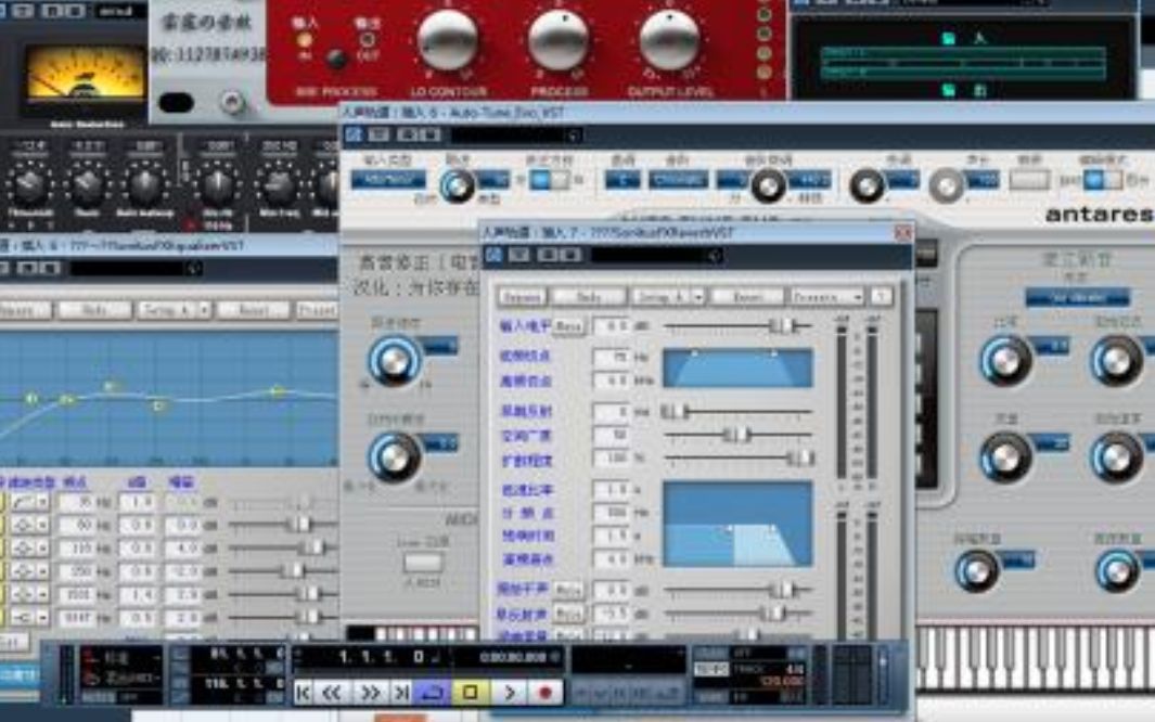 内置5.1声卡调试kx精调外置艾肯sam机架电音唱歌效果