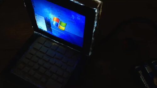 如何用纸板制作笔记电脑玩具科技小制作亲子手工科普知识创意手工...