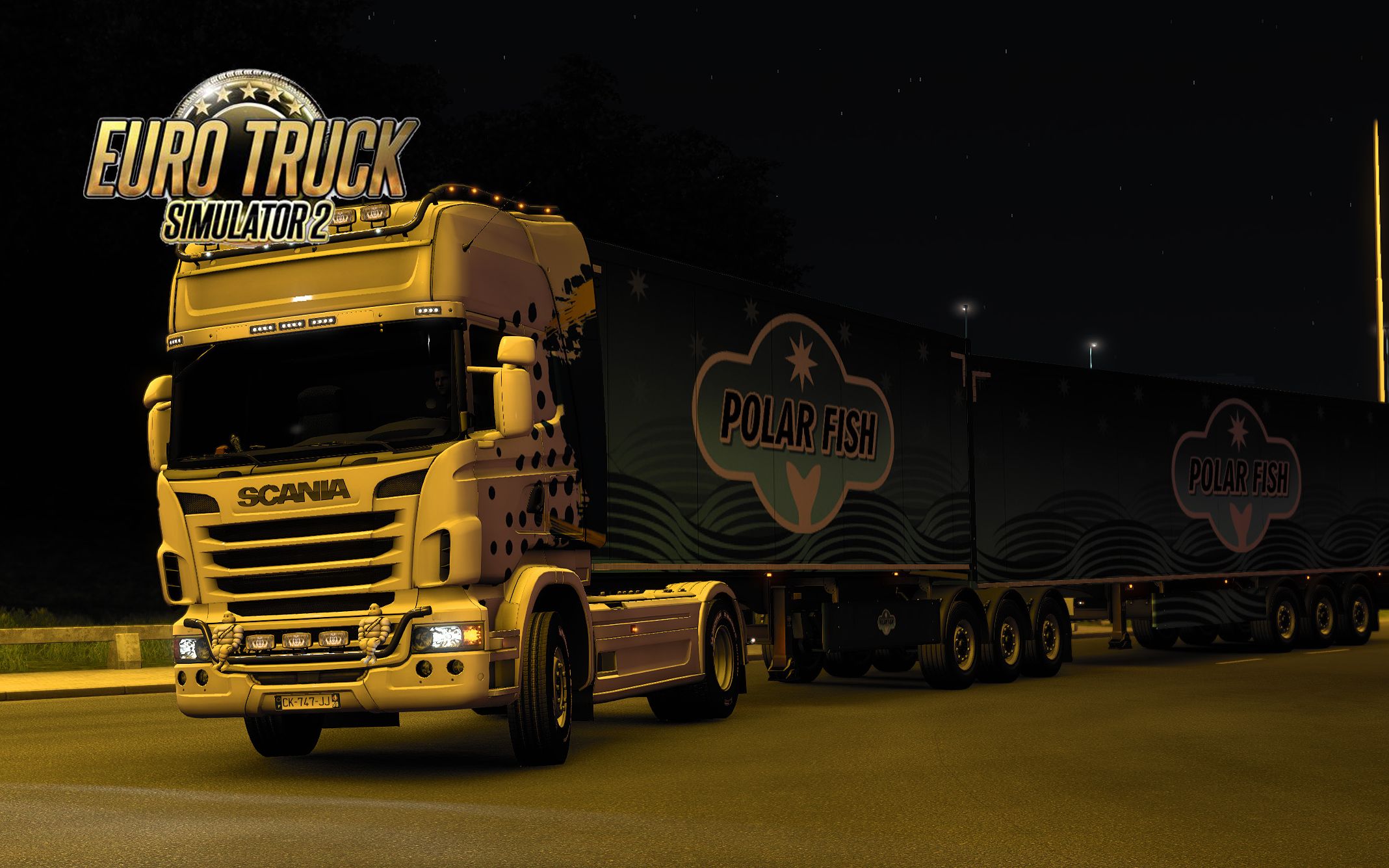 欧洲卡车模拟2:我像个移动路障-驾驶小马力斯堪尼亚在北欧 202210