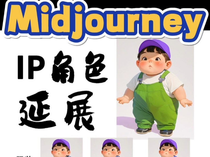 MJ教程|zui全的IP角色延展教程