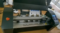 全自动异形模切机,红外线定位,精度0.05mm,进纸容量100张,可切割...