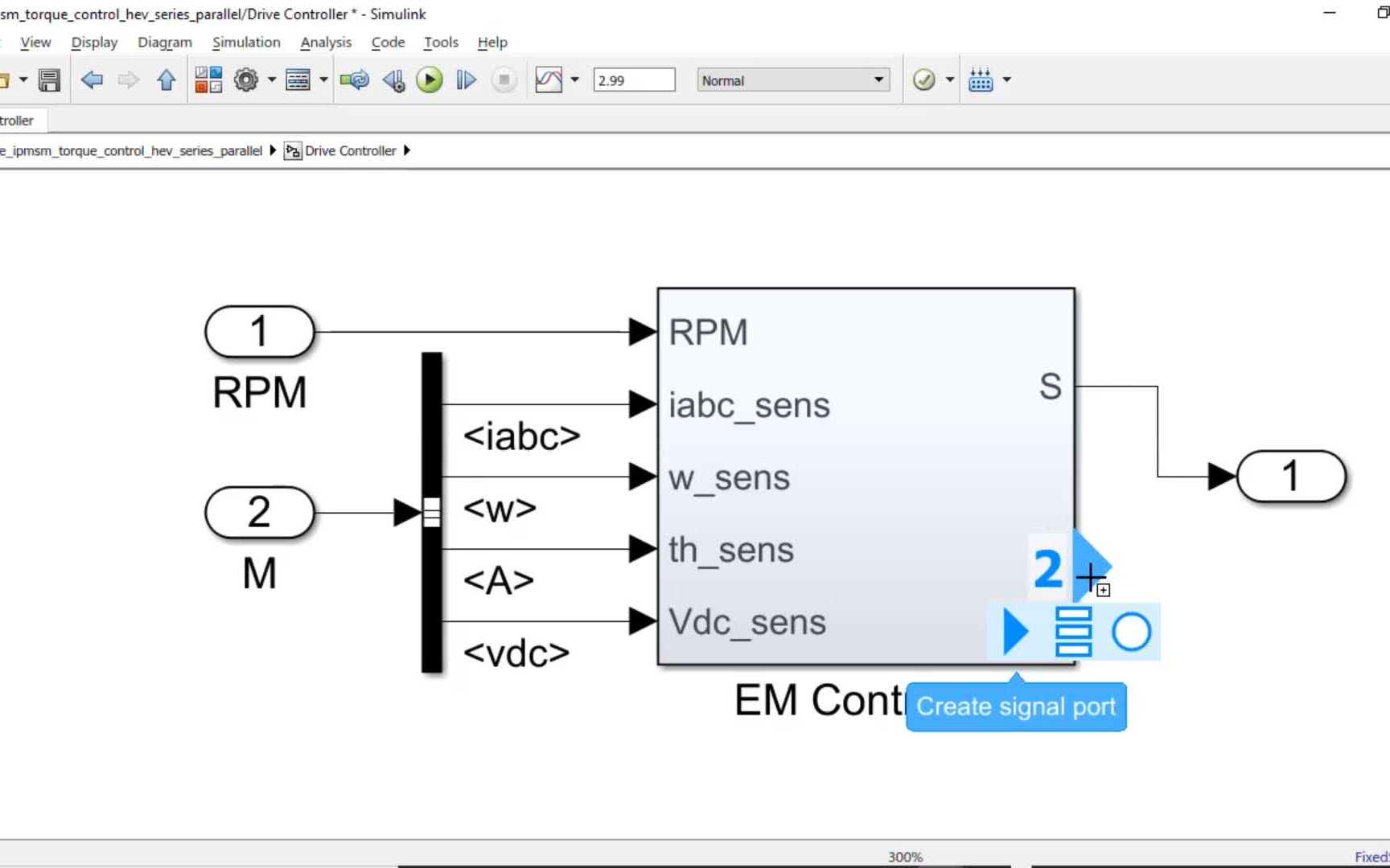 【MATLAB】自动创建端口
