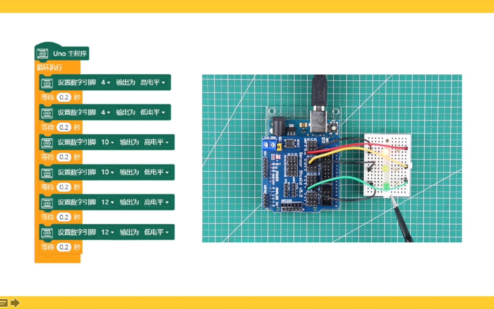 【i·Make】Arduino入门自学,电子学会机器人等级考试三四级,3—炫彩...