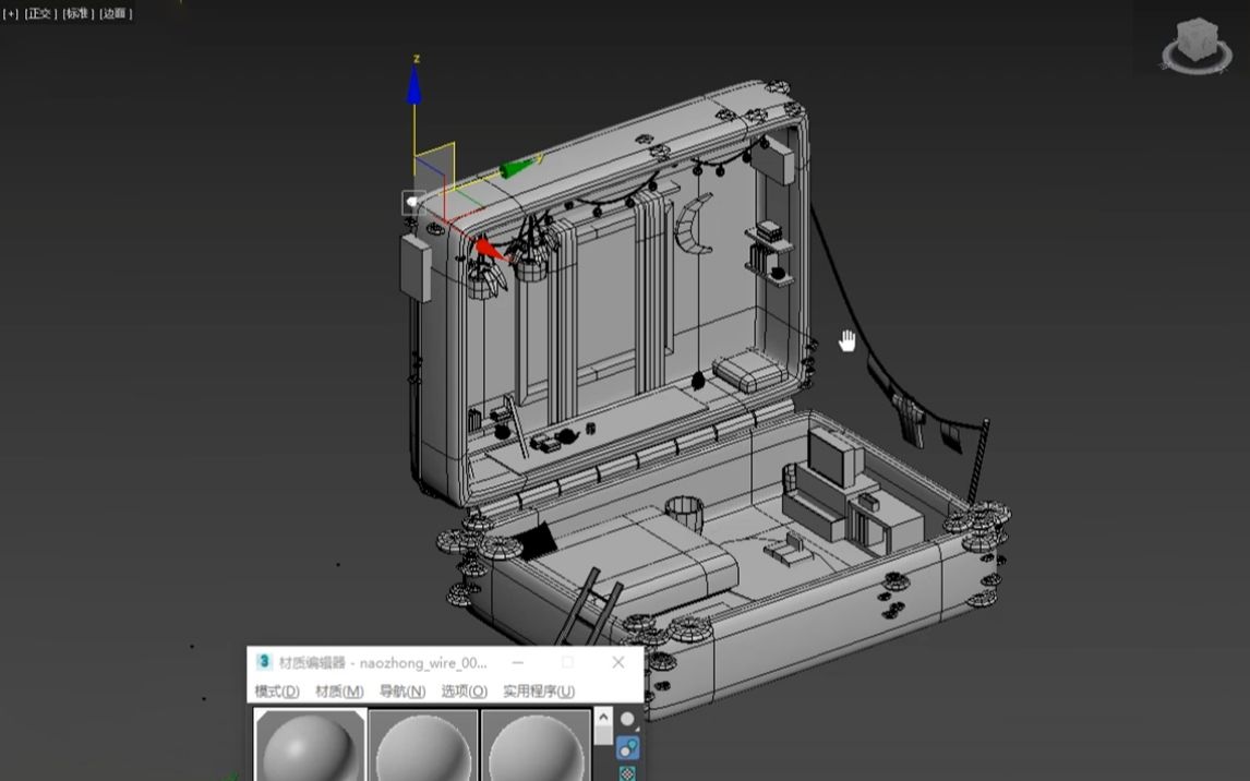 【3dmax建模】教你制作一个箱子道具模型,3dmax基础布线教程