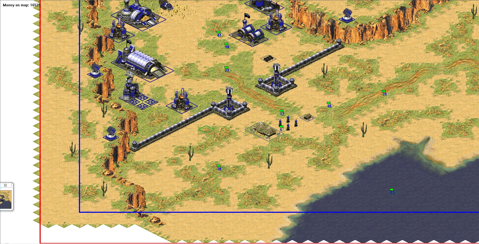 红色警戒2训练关卡地图编辑器查看全图