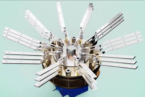 机械花结构展示