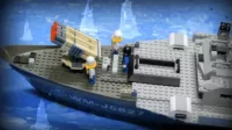 乐高积木定格动画《末世孤舰》你肯定没见过积木版的现代战争~