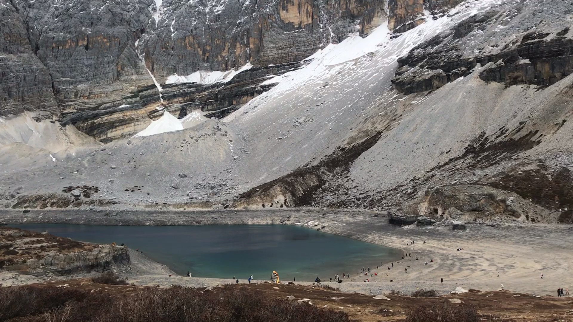 稻城亚丁-牛奶湖五色海替你们爬了