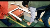 断桥铝门窗玻璃扇安装操作视频