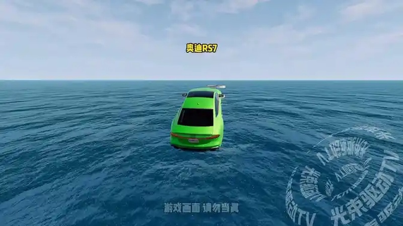 车祸模拟器:哪辆车跳过了2个圆环