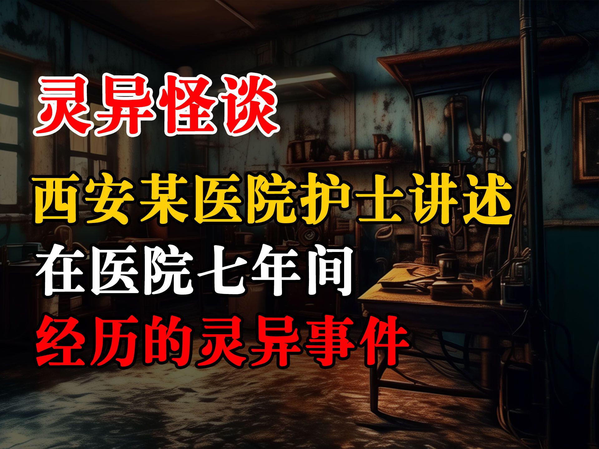 西安某医院护士讲述,在医院七年间经历的灵异事件丨恐怖故事丨深夜...