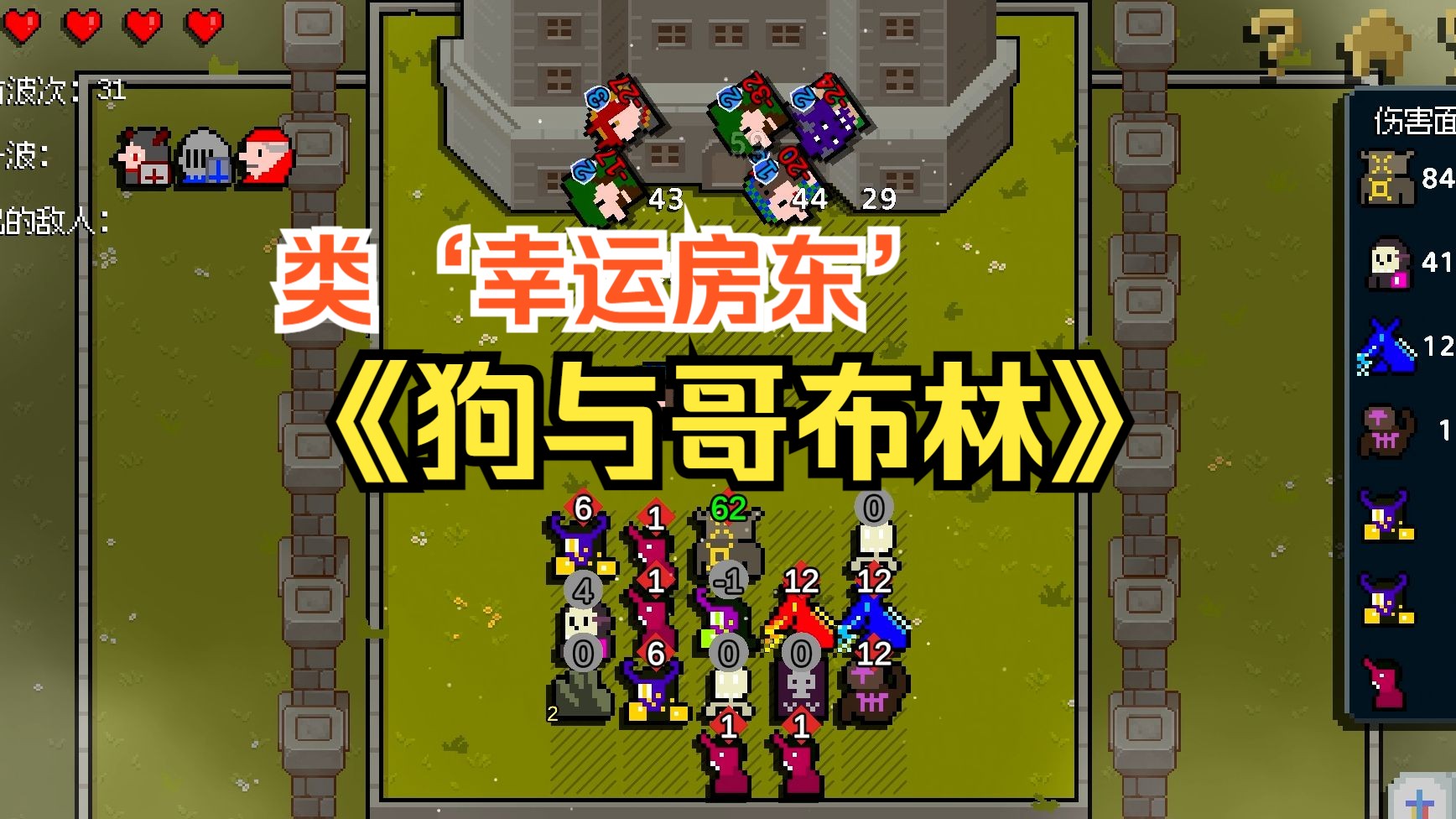 类幸运房东! 扮演怪物抵抗人类【狗与哥布林】_单机游戏热门视频