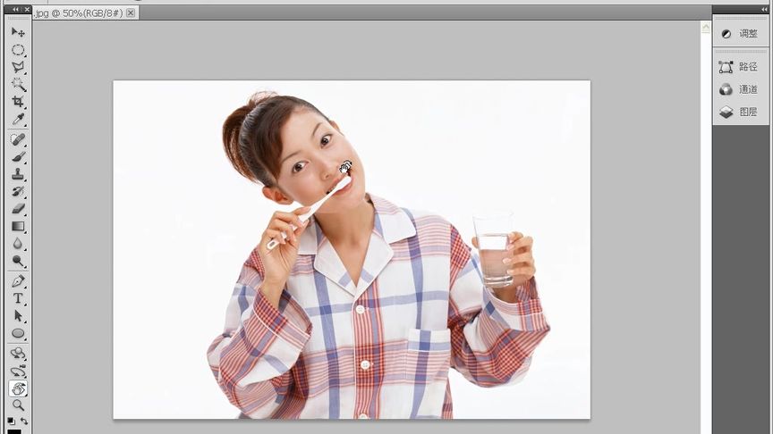 Photoshop CS5入门到精通视频教程:工具栏的使用