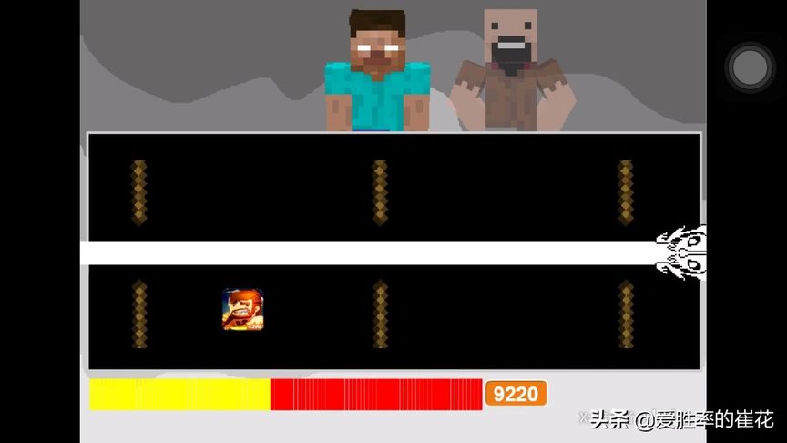 对迷你世界的三重审判。原作:流浪者。